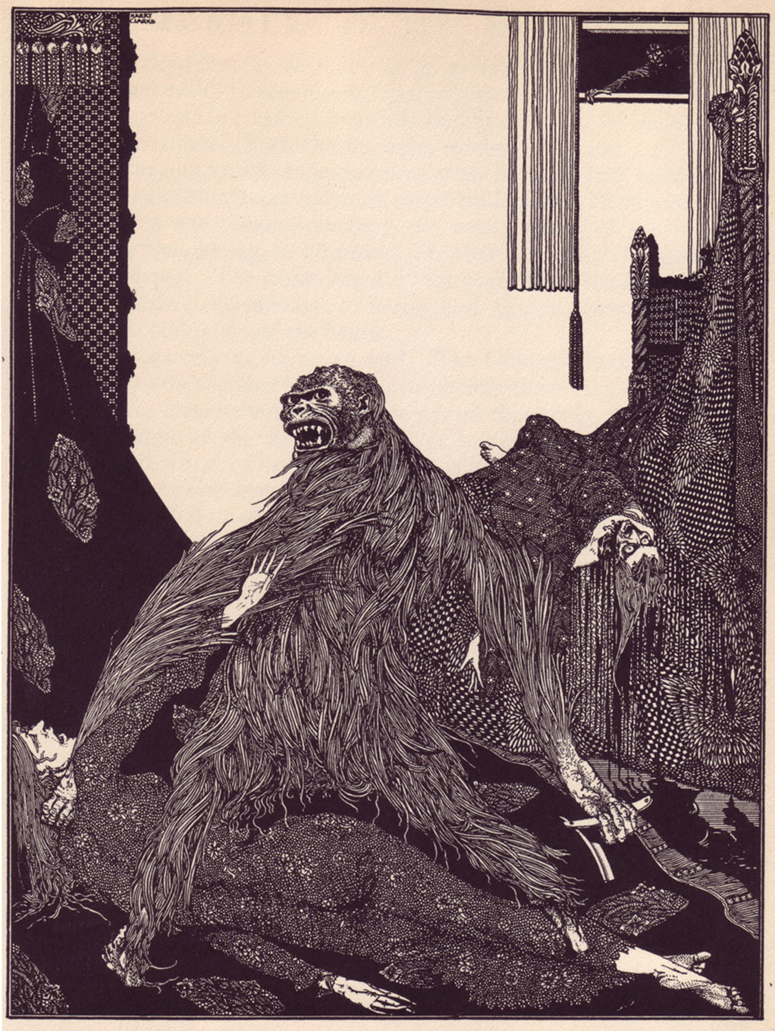 The Murders In The Rue Morgue.