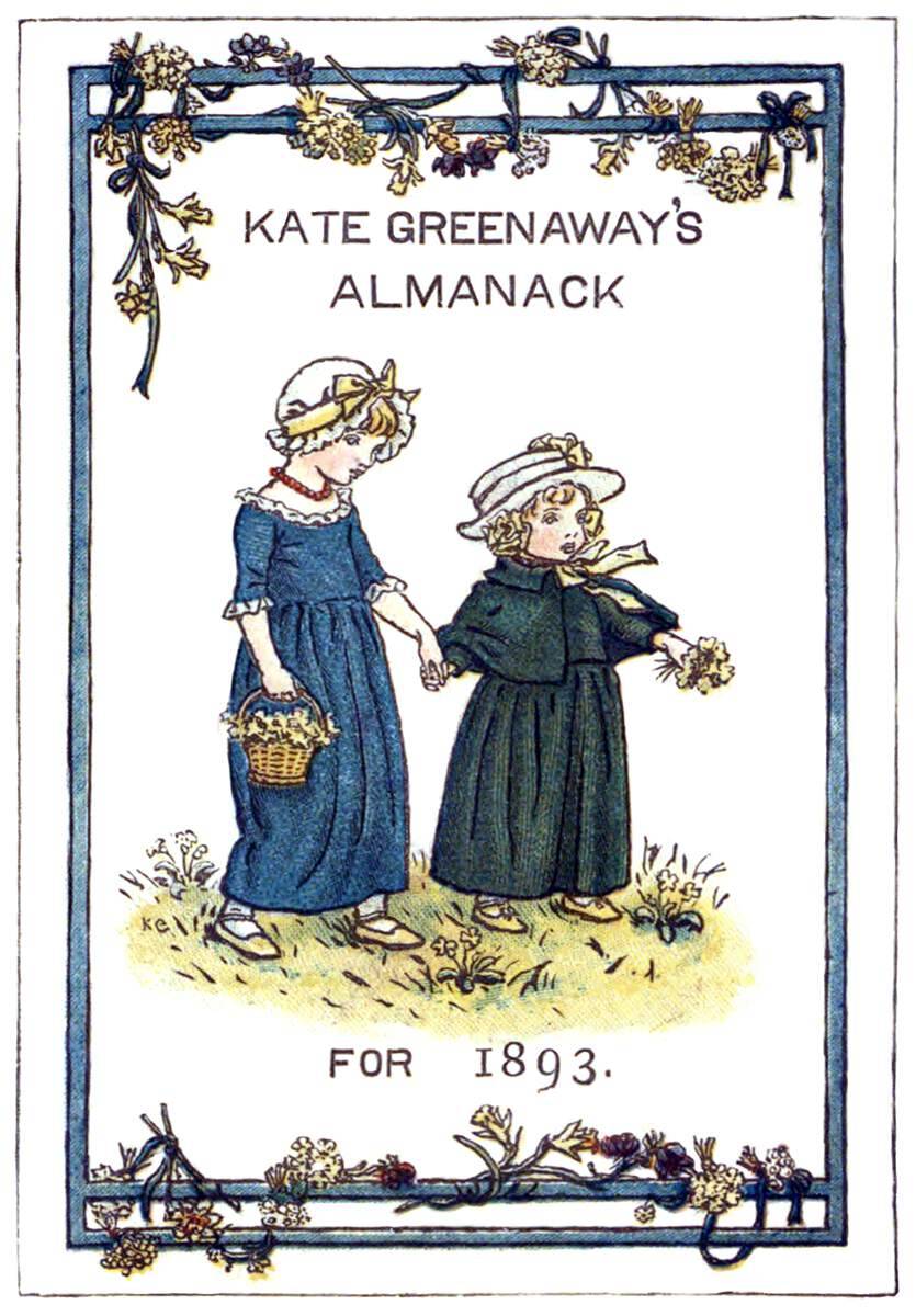 The Art of Book Design: Kate Greenaway’s Almanack