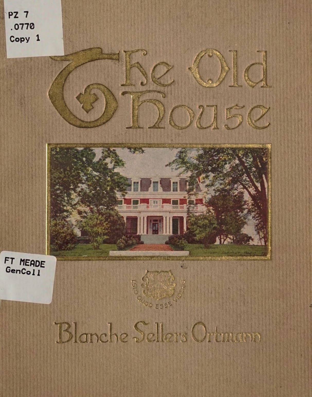 The Art of Book Design: The Old House, and Other Stories.