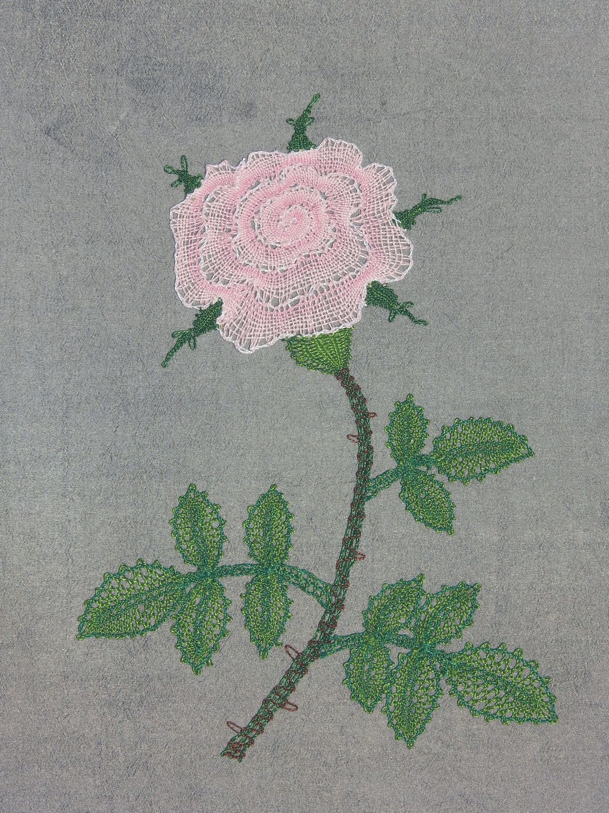 Bobbin Lace: Roses are…