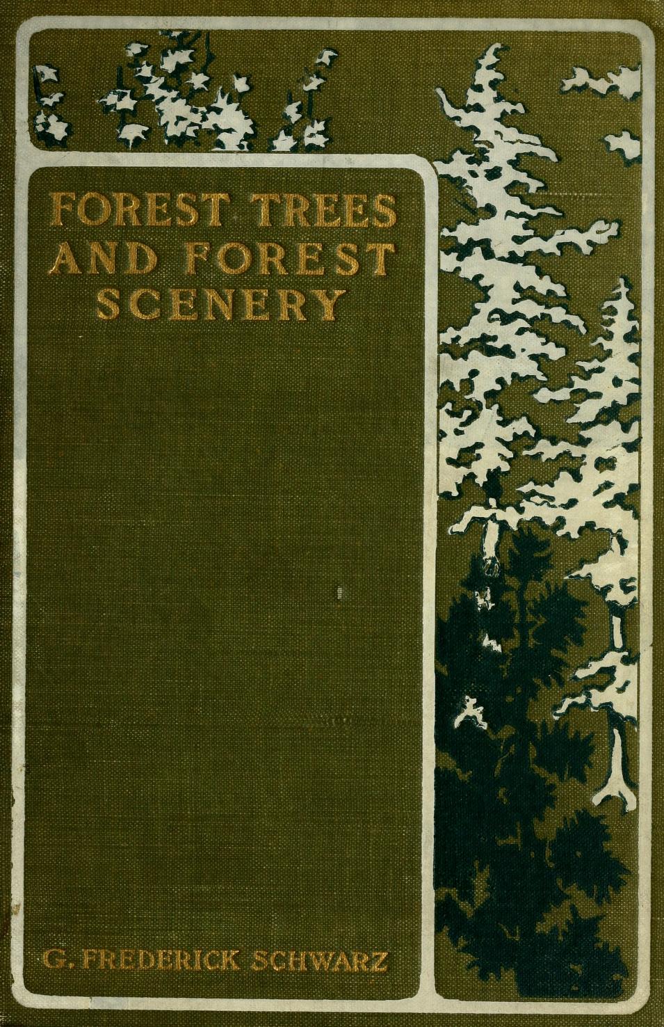 The Art of Book Design: Forest Trees and Forest Scenery