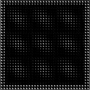 Moiré patterns with alternate shapes