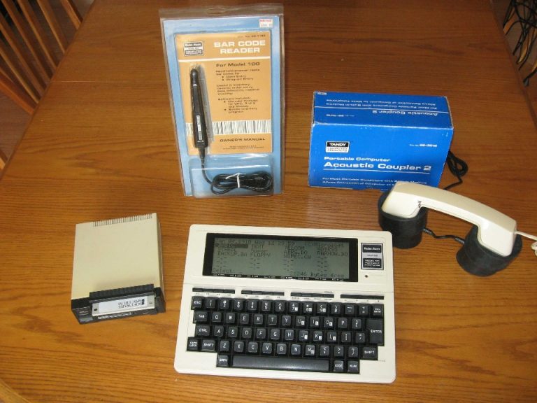 Let’s Backtrack: Tandy’s Model 100 portable computer came out in 1983