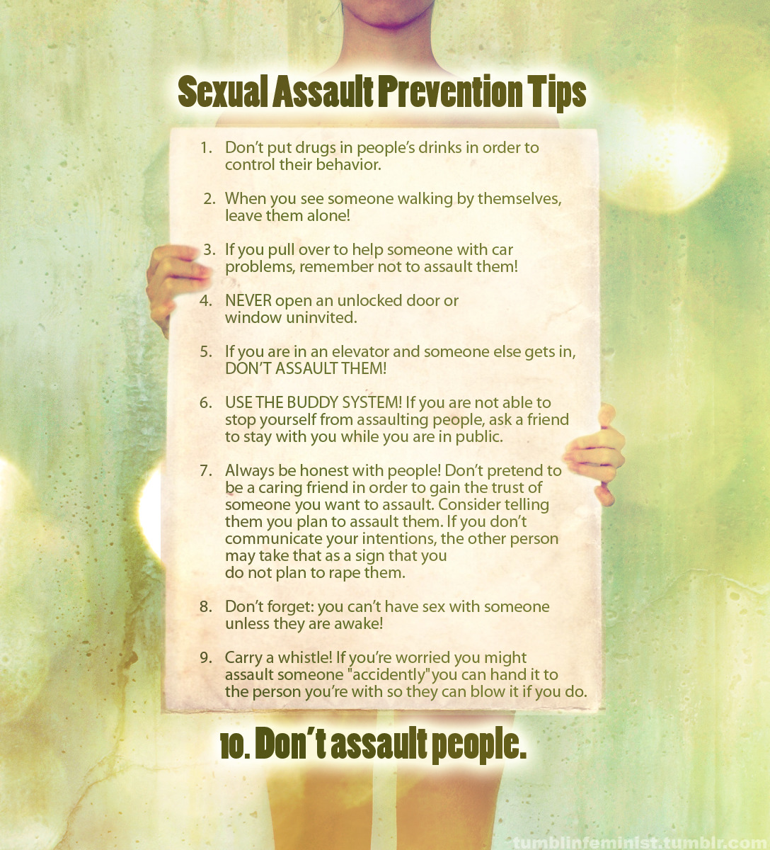 How to prevent sexual assault