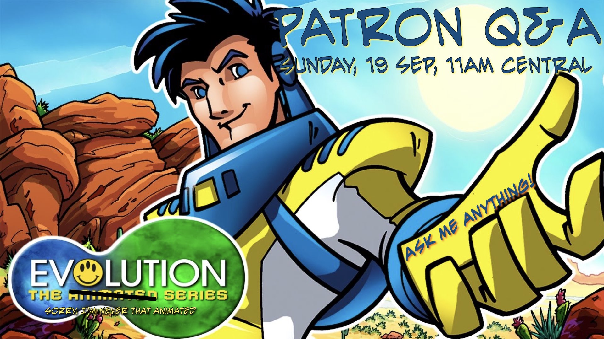Another Patron Q&A this weekend