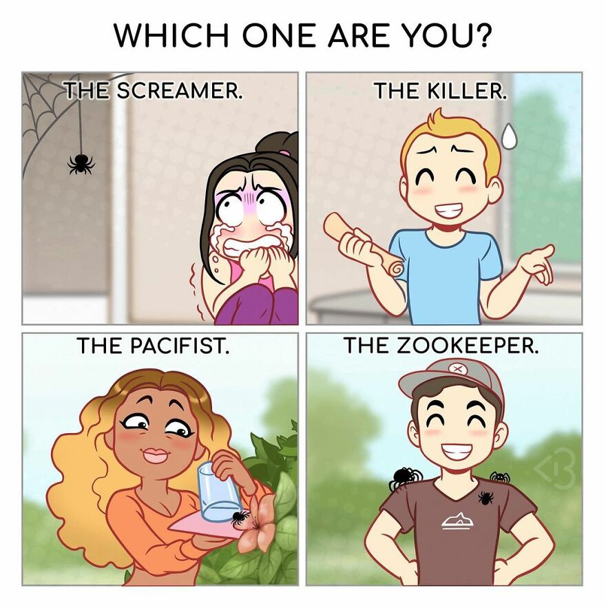 A taxonomy of spider people